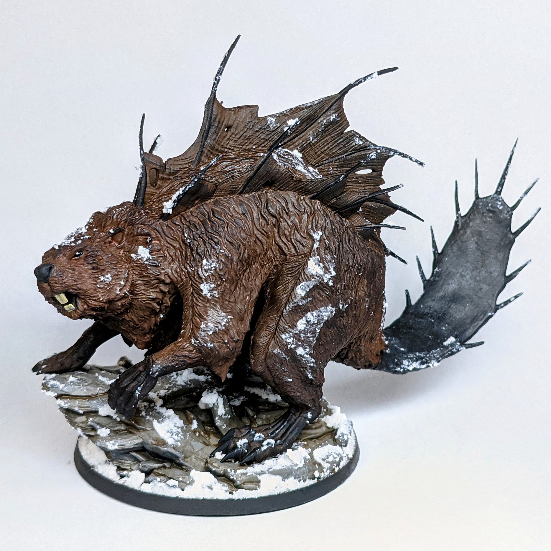 3D Printable Beaverlisk Beaver Monster - Presupported by The Dragon ...