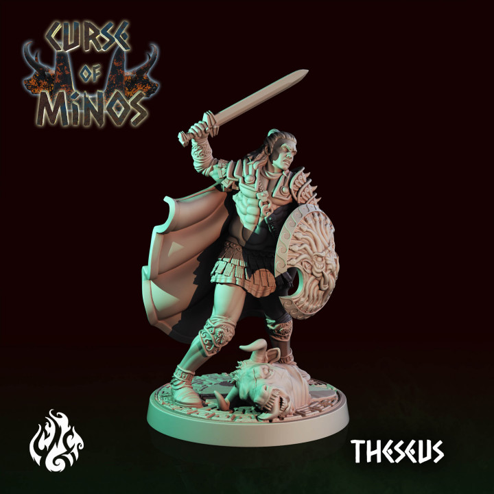 3D Printable Theseus by Crippled God Foundry