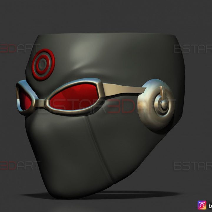3D Printable Assassin Ultimate Mask by 3DpropsDesigns