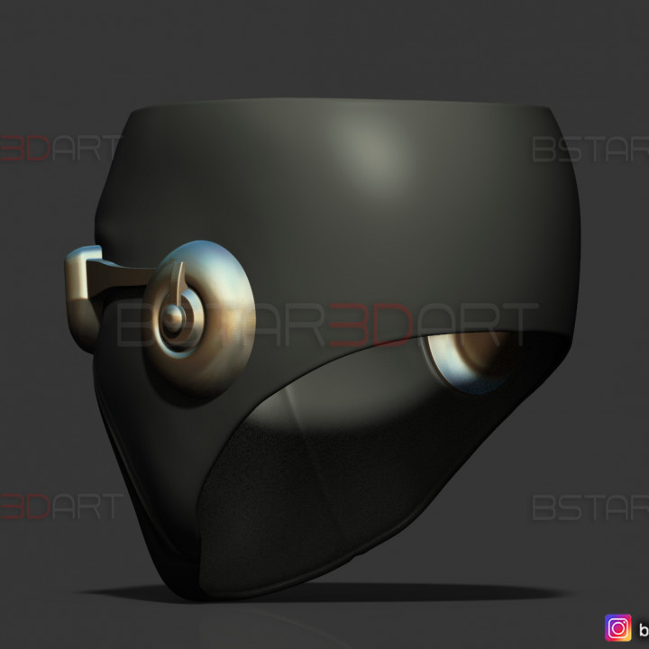 3D Printable Assassin Ultimate Mask by 3DpropsDesigns