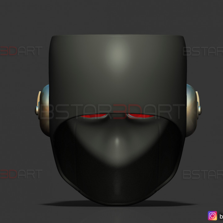 3D Printable Assassin Ultimate Mask by 3DpropsDesigns