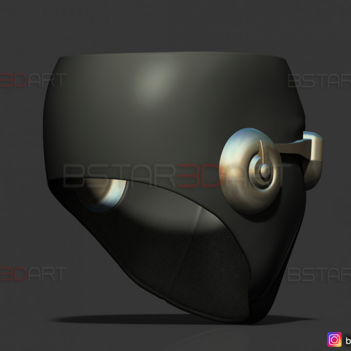 3D Printable Assassin Ultimate Mask by 3DpropsDesigns