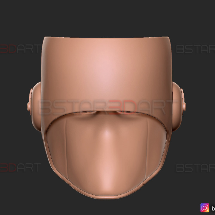 3D Printable Assassin Ultimate Mask by 3DpropsDesigns