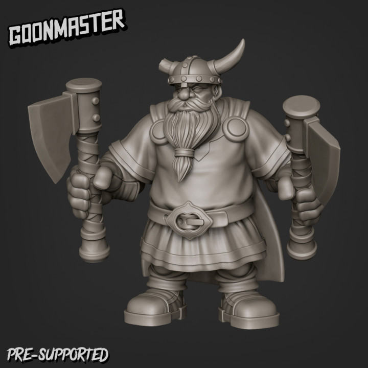 3D Printable Dwarf Bundle by Goon Master