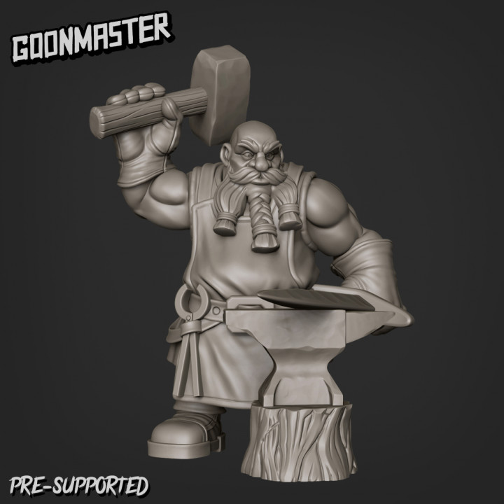 3D Printable Dwarf Bundle by Goon Master