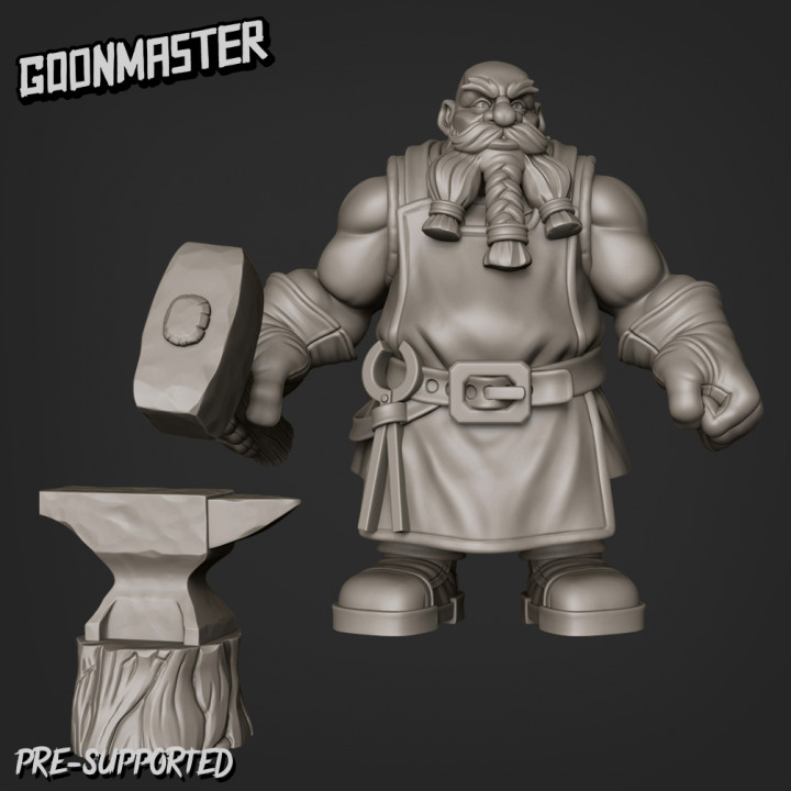 3D Printable Dwarf Bundle by Goon Master