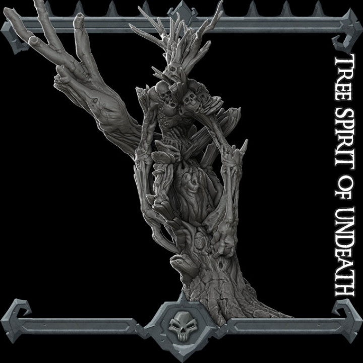 3D Printable Tree Spirit of Undeath by RocketPigGames