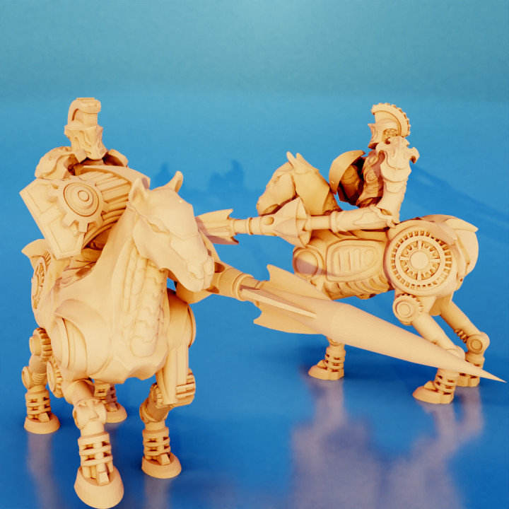 3D Printable Steamknight automata by Cult of Pickle