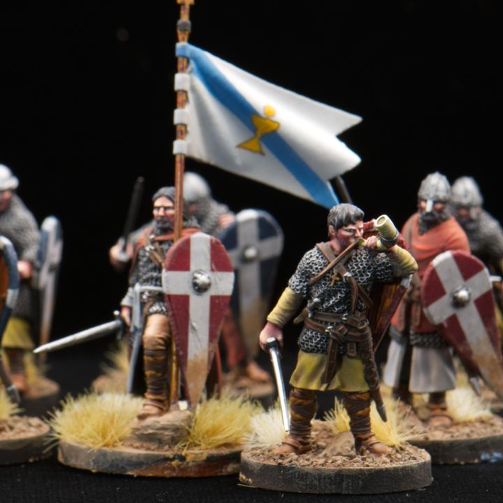 3D Print of 11th Century Dismounted Spanish Knights by raulmarinho