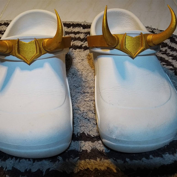 3D Printable Loki Crocs by Fish Queue