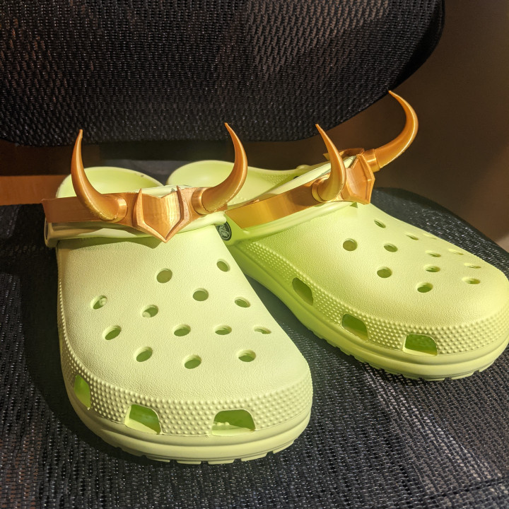 3D Print of Loki Crocs by tristanpeters