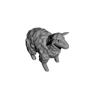 3D Printable Sheep, Miniature by LostPage