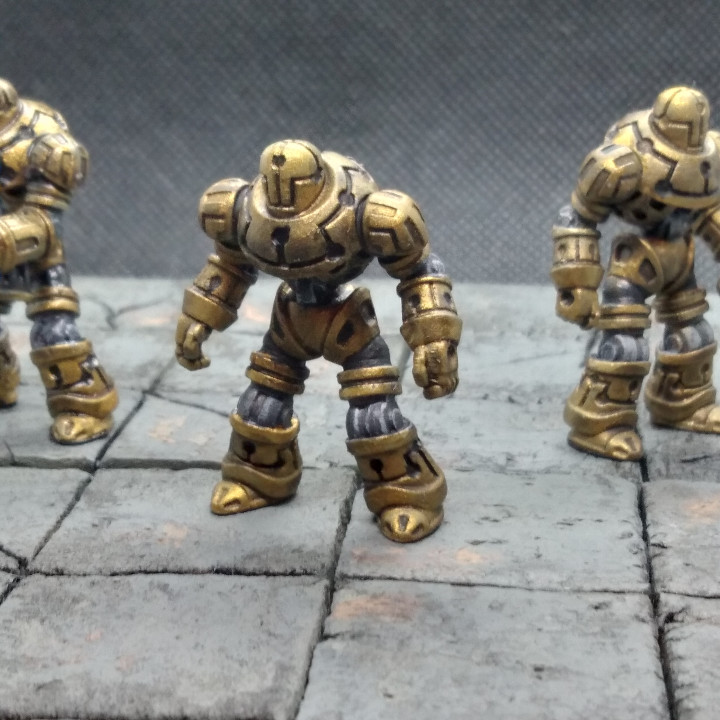 3D Printable Warcast Soldier, Construct Miniature by LostPage