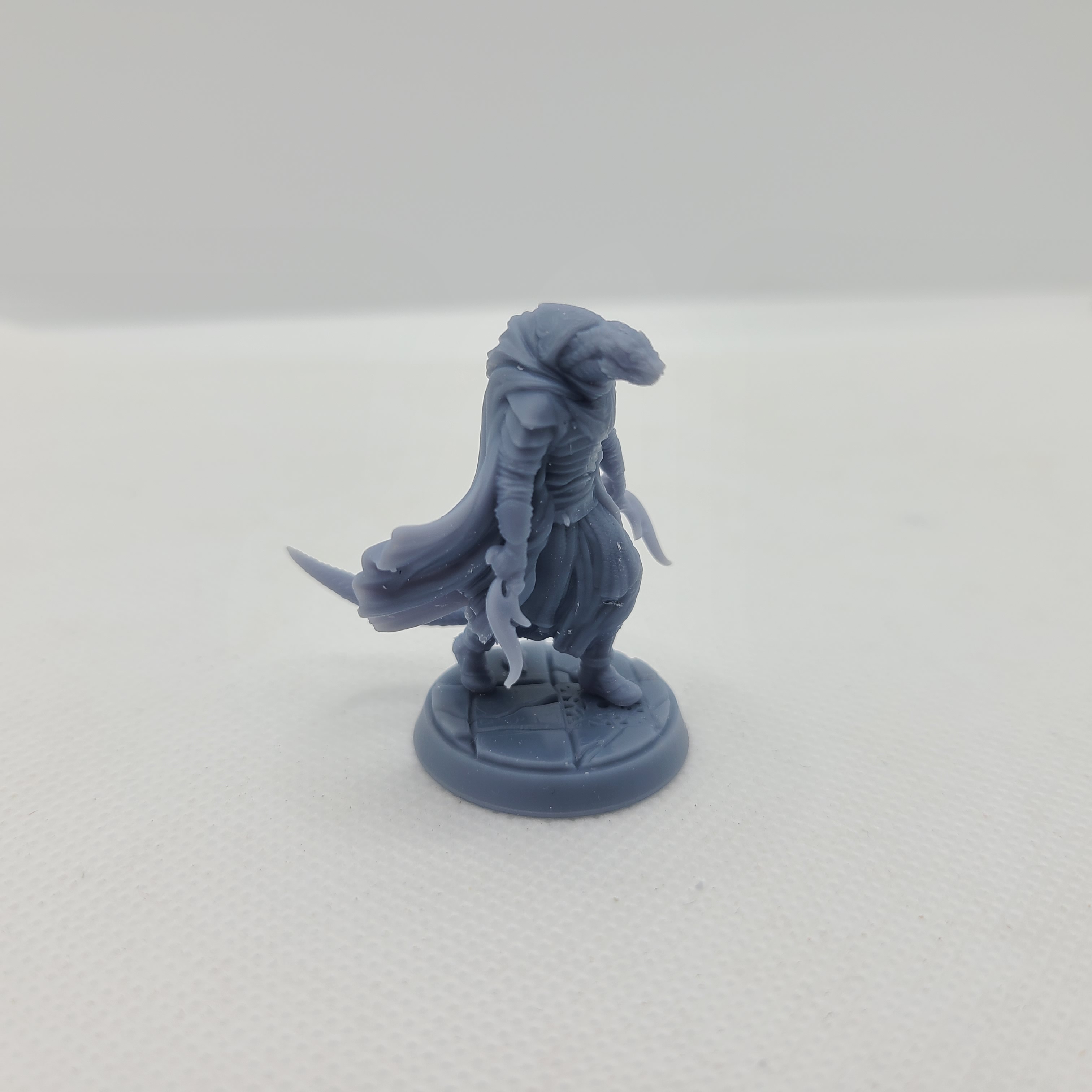 3D Printable Serpent Assassin (Snake Folk) by Mini Monster Mayhem