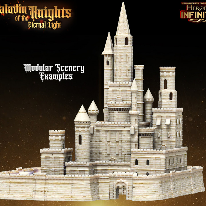 3D Printable Modular scenery by Heroes Infinite