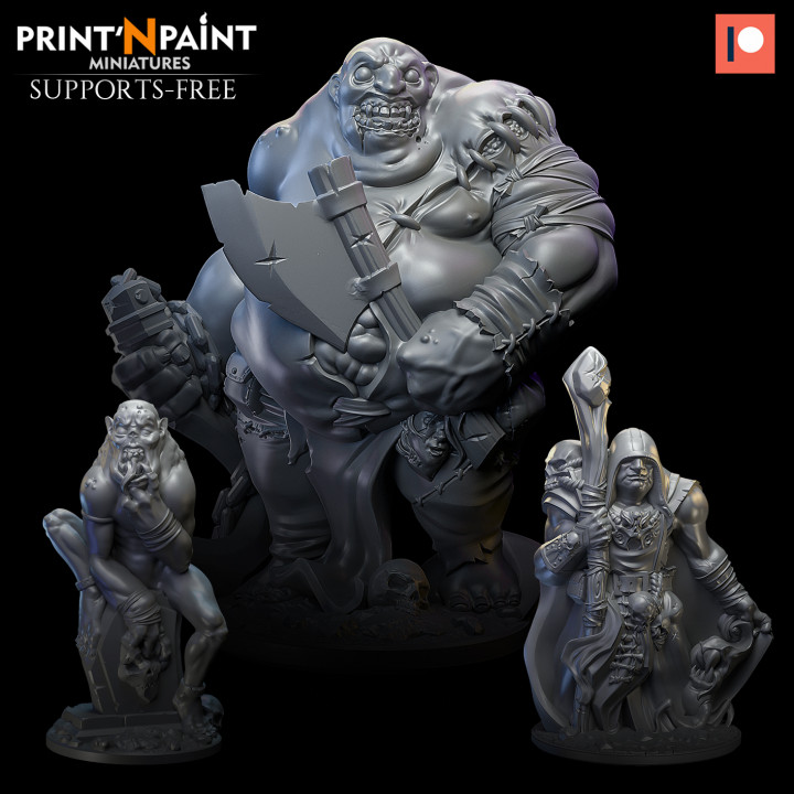 3D Printable Undead Crypt - 3 mini Bundle by Leonardo Escovar