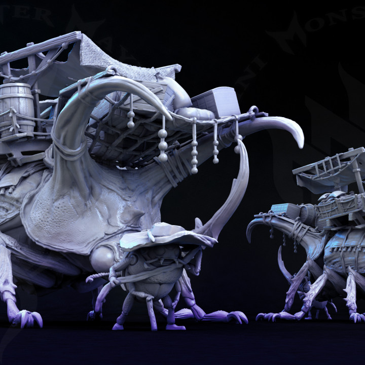 3D Printable Infestation (MiniMonsterMayhem Release) by Mini Monster Mayhem