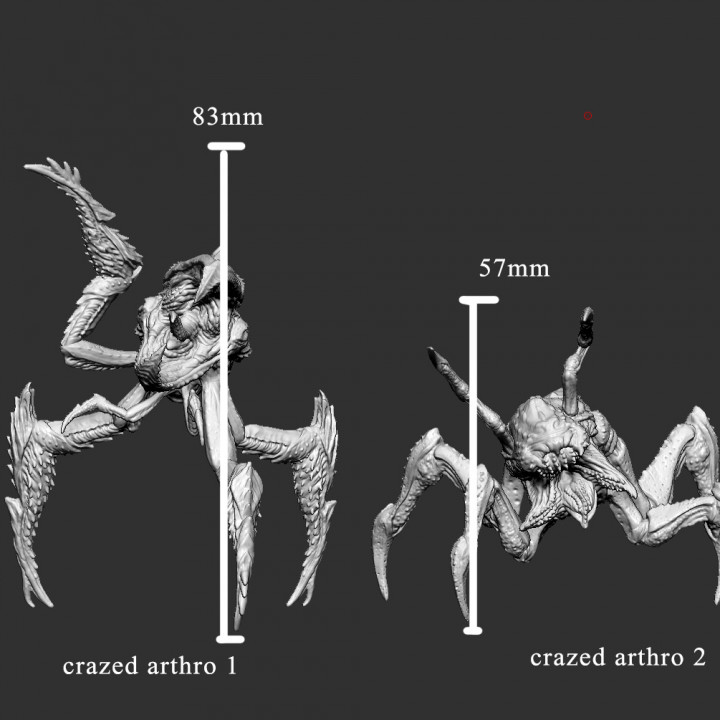 3D Printable Infestation (MiniMonsterMayhem Release) by Mini Monster Mayhem