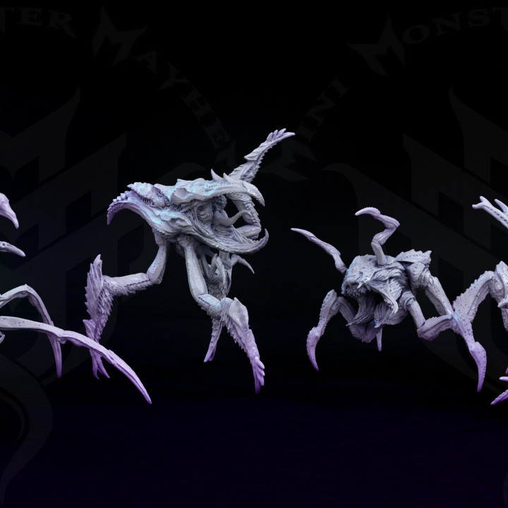 3D Printable Infestation (MiniMonsterMayhem Release) by Mini Monster Mayhem