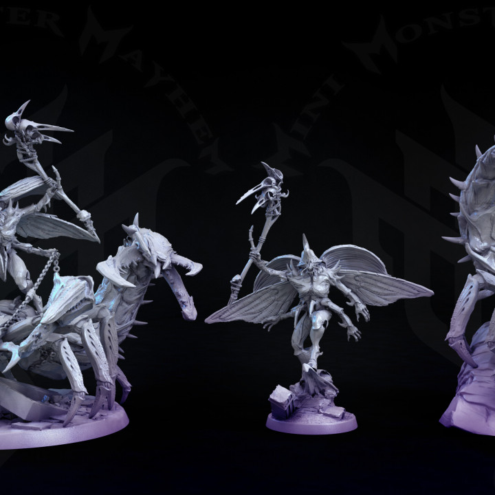 3D Printable Infestation (MiniMonsterMayhem Release) by Mini Monster Mayhem