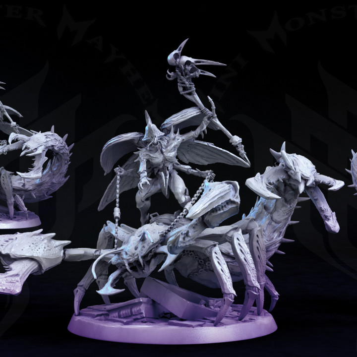 3D Printable Infestation (MiniMonsterMayhem Release) by Mini Monster Mayhem