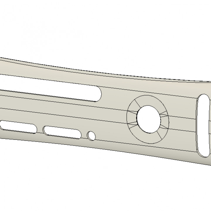 3D Printable X-Box 360 Front Cover by Sage Magras