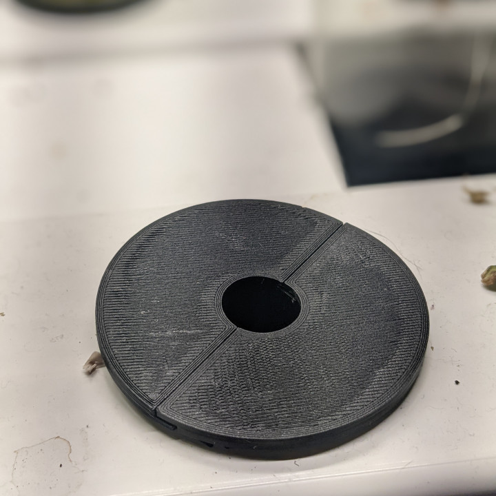 3D Printable 2in Net Cup Cover by Ben