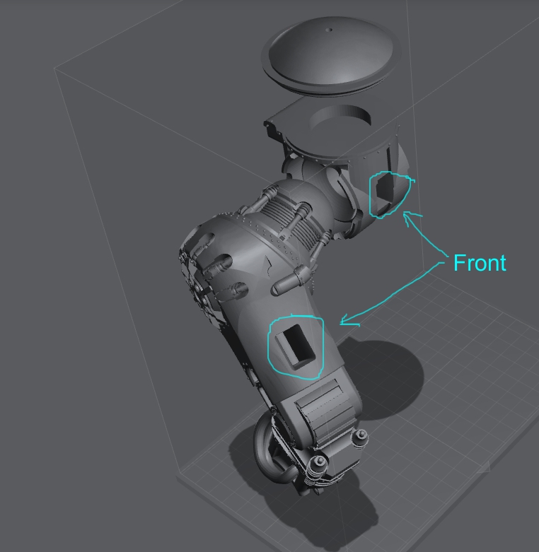 3D Print of [LEGACY] War Constructs - Asamus War Construct by GunnyJeeves