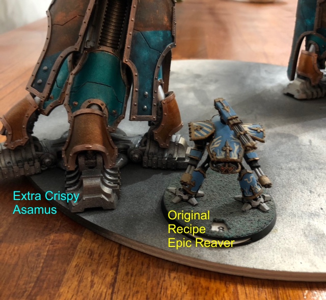 3D Print of [LEGACY] War Constructs - Asamus War Construct by GunnyJeeves