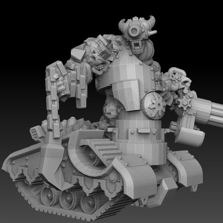 3D Printable Tank Demon Megapack by Sharedog Miniatures