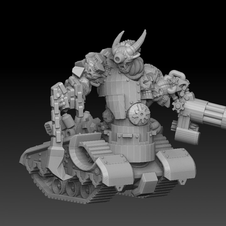 3D Printable Tank Demon Megapack by Sharedog Miniatures