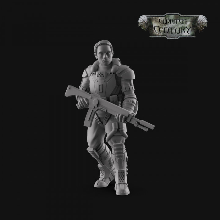 3D Printable Eldritch Century - Minerva Initiative pack by Draco Studios