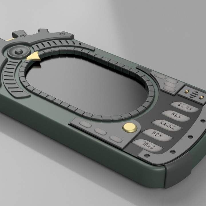 3D Printable Controller Pad by Fr3D @ The3DPrinting