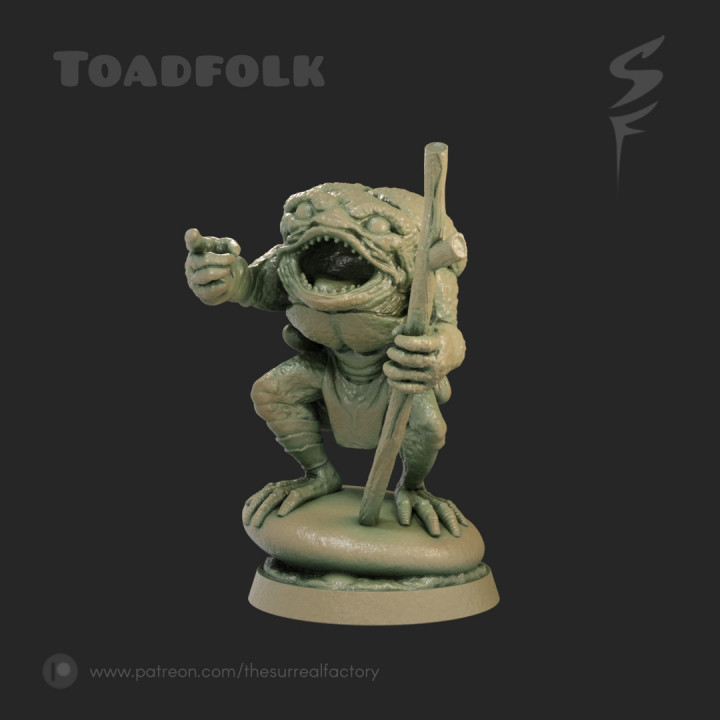 3D Printable Toad Adventurer by TheSurrealFactory