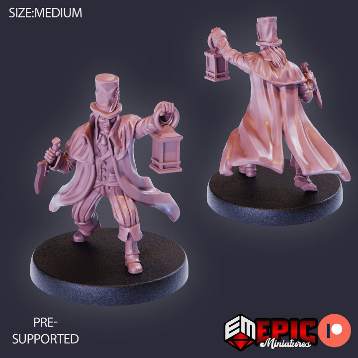 3D Printable Grave Digger Lamp / Graveyard Robber / Corpse Collector by ...