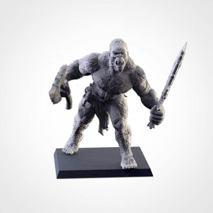 3D Printable Yetis by Txarli Factory