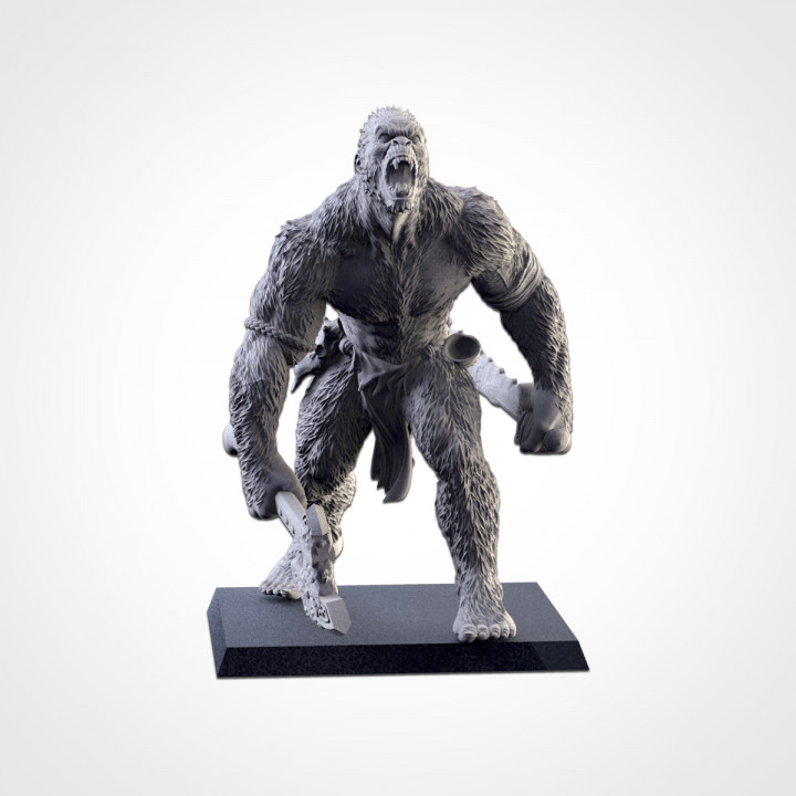 3D Printable Yetis by Txarli Factory