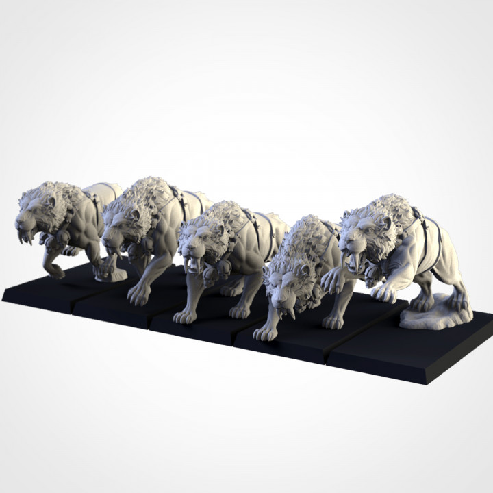 3D Printable Sabertooth by Txarli Factory