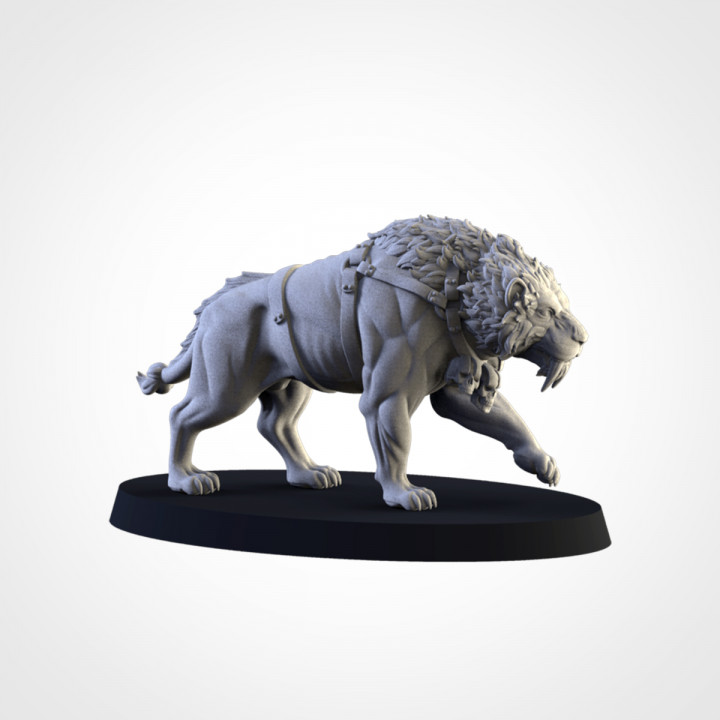 3D Printable Sabertooth by Txarli Factory