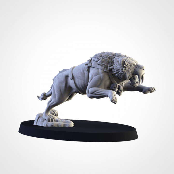 3D Printable Sabertooth by Txarli Factory