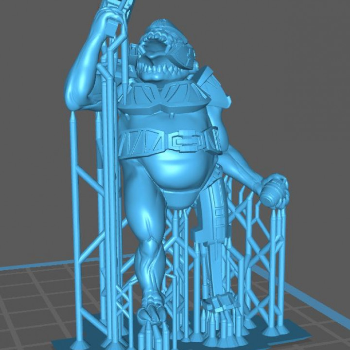 3D Printable Space Ogre - Boss by TheSurrealFactory