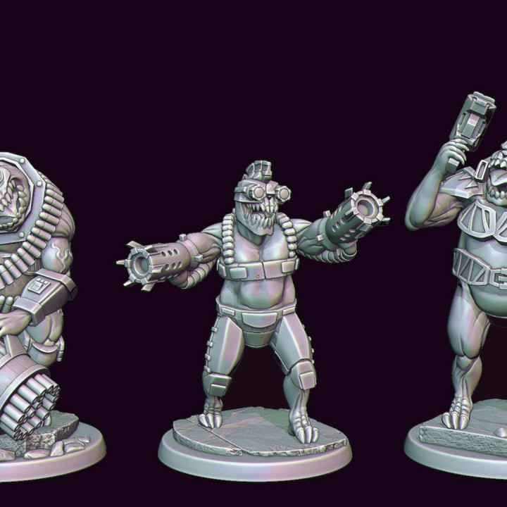 3D Printable Space Ogre - Boss by TheSurrealFactory