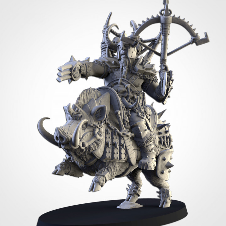3D Printable Khan Ogre mounted by Txarli Factory