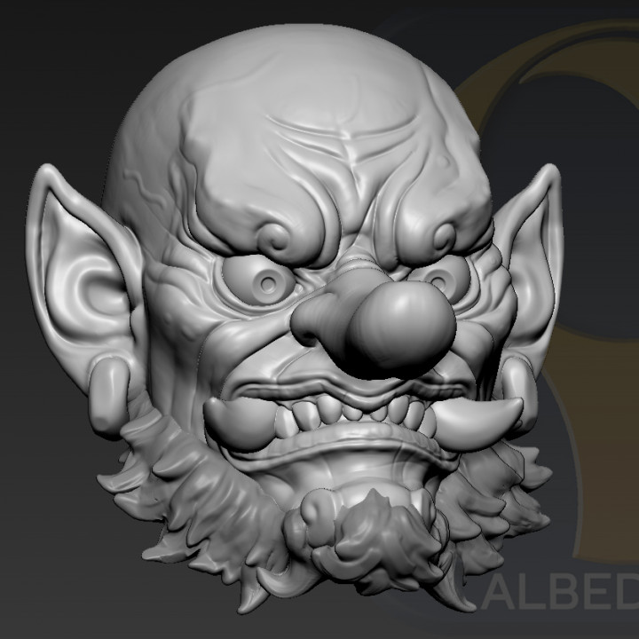 3D Printable Oni Yokai 02 by Art of V