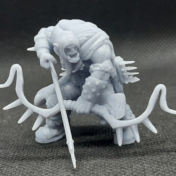 3D Printable Orc Bundle [Pre-Supported] by TytanTroll Miniatures