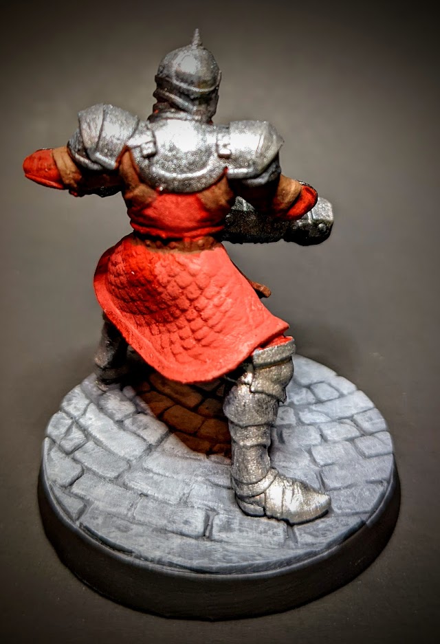 3D Printable City Guard D by STL Miniatures