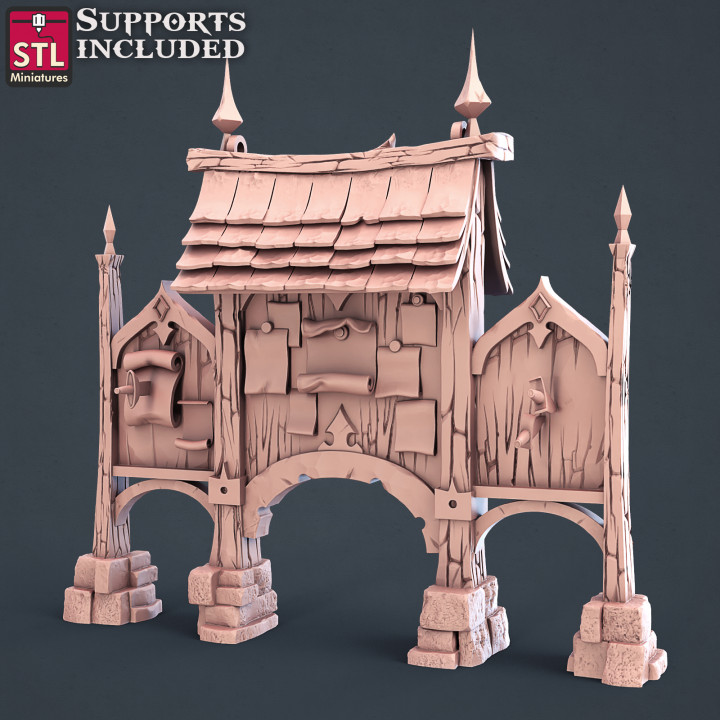3D Printable City Guards Set by STL Miniatures