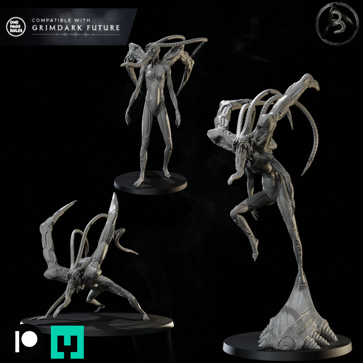 3D Printable Nightmare Angel Set by bLUARt