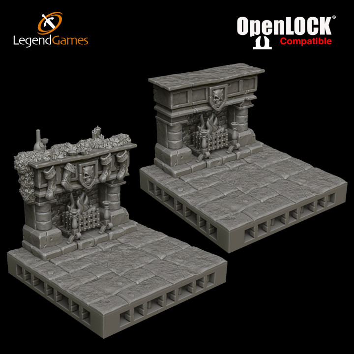 3D Printable LegendGames Complete OpenLOCK set - ALL our OpenLOCK ...