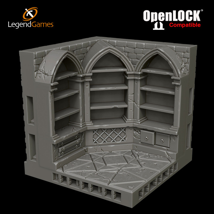 3D Printable LegendGames Complete OpenLOCK set - ALL our OpenLOCK ...
